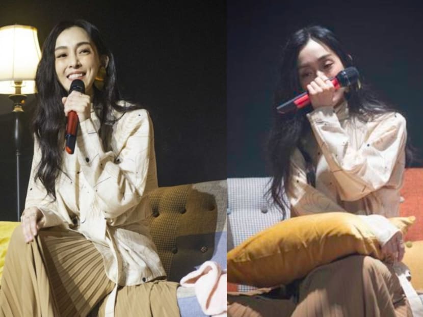 Christine Fan Makes Tearful Showbiz Comeback 1005 Days After Covid Mask ...