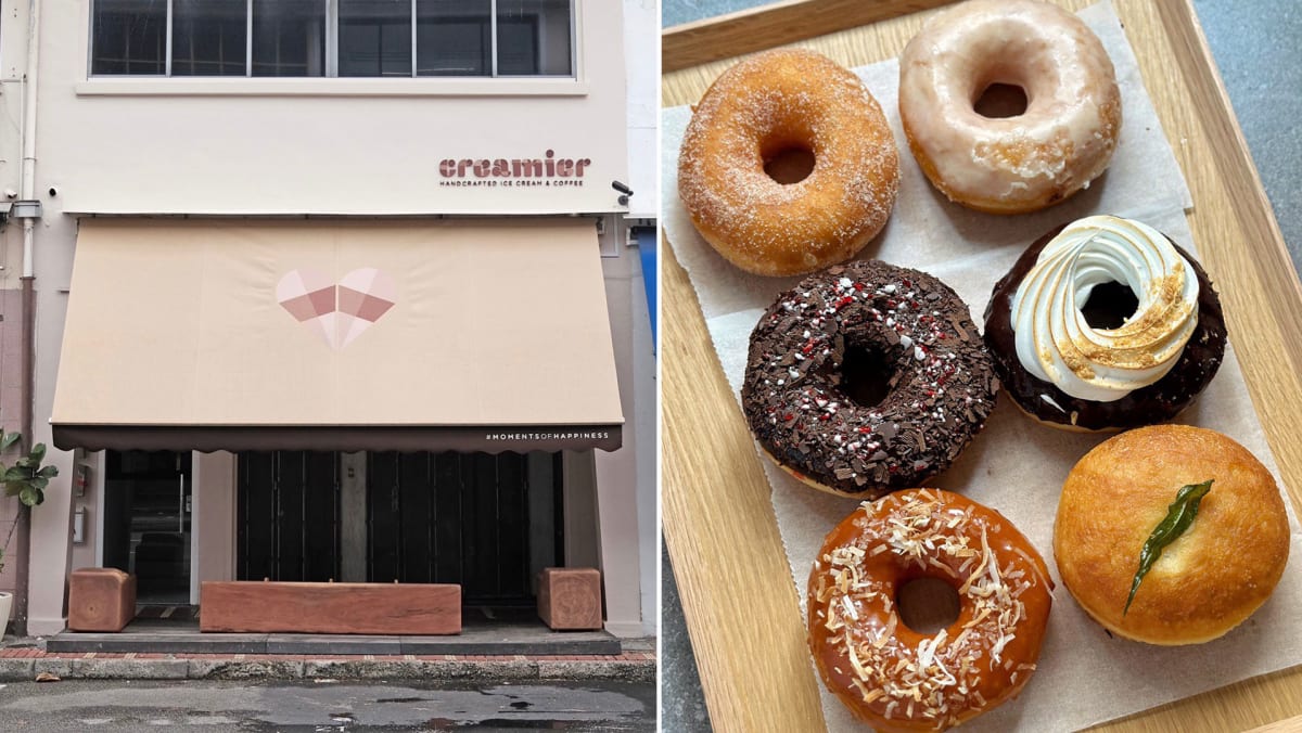 Homegrown ice cream chain Creamier launching doughnuts, has flavour ...