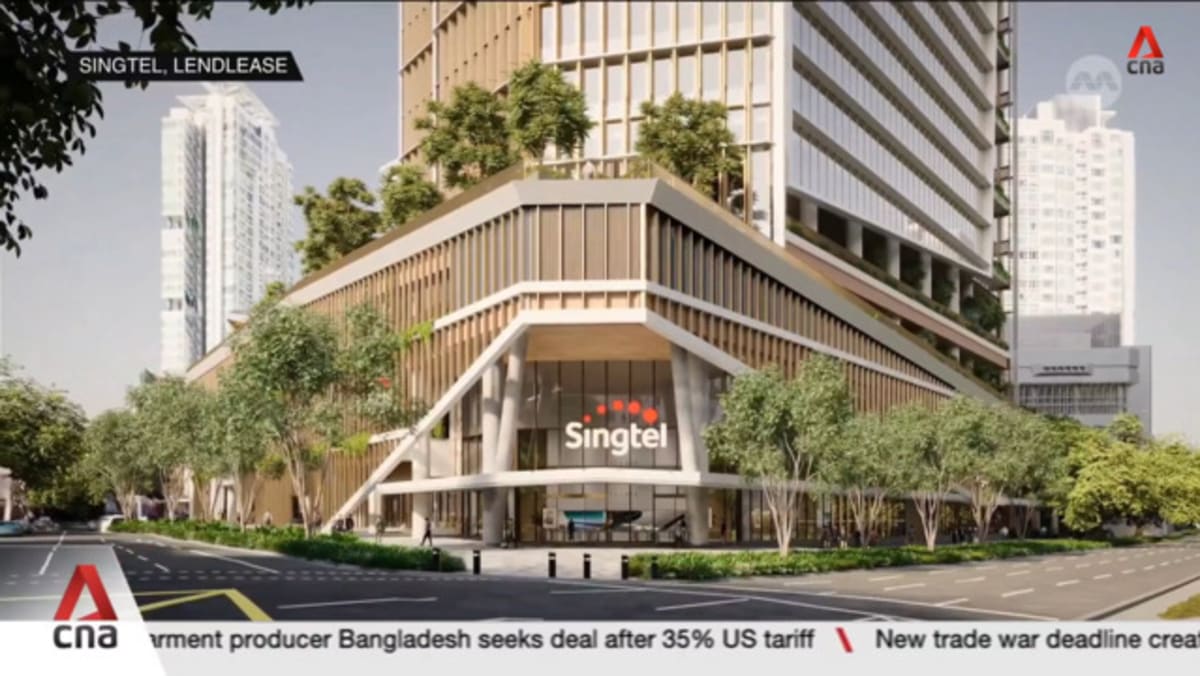 New Singtel headquarters to have 20,000sqm of retail and lifestyle ...
