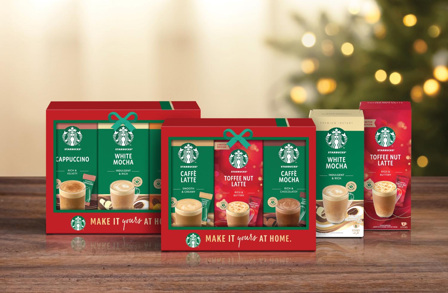 Festive gift ideas from Starbucks for every personality type in your life