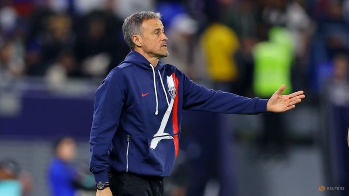 No calculations for Luis Enrique's PSG in Champions League - CNA