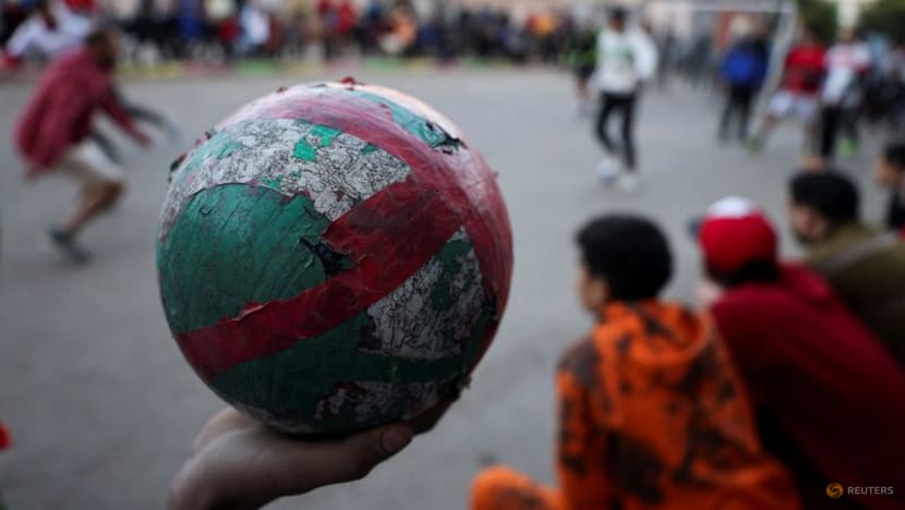 'Sock ball', once a poor man's game in Egypt, now a football ...