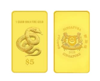 MAS unveils 2025 Year of the Snake coins featuring Henderson Waves - CNA