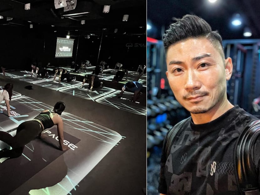 Alfred Sim’s Gym Has A Futuristic Immersive Workout That Looks & Feels ...