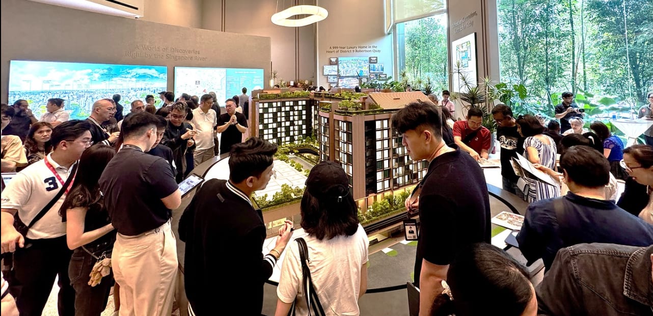 罗奥湾预览首个周末 吸引逾3000人参观 - 8world