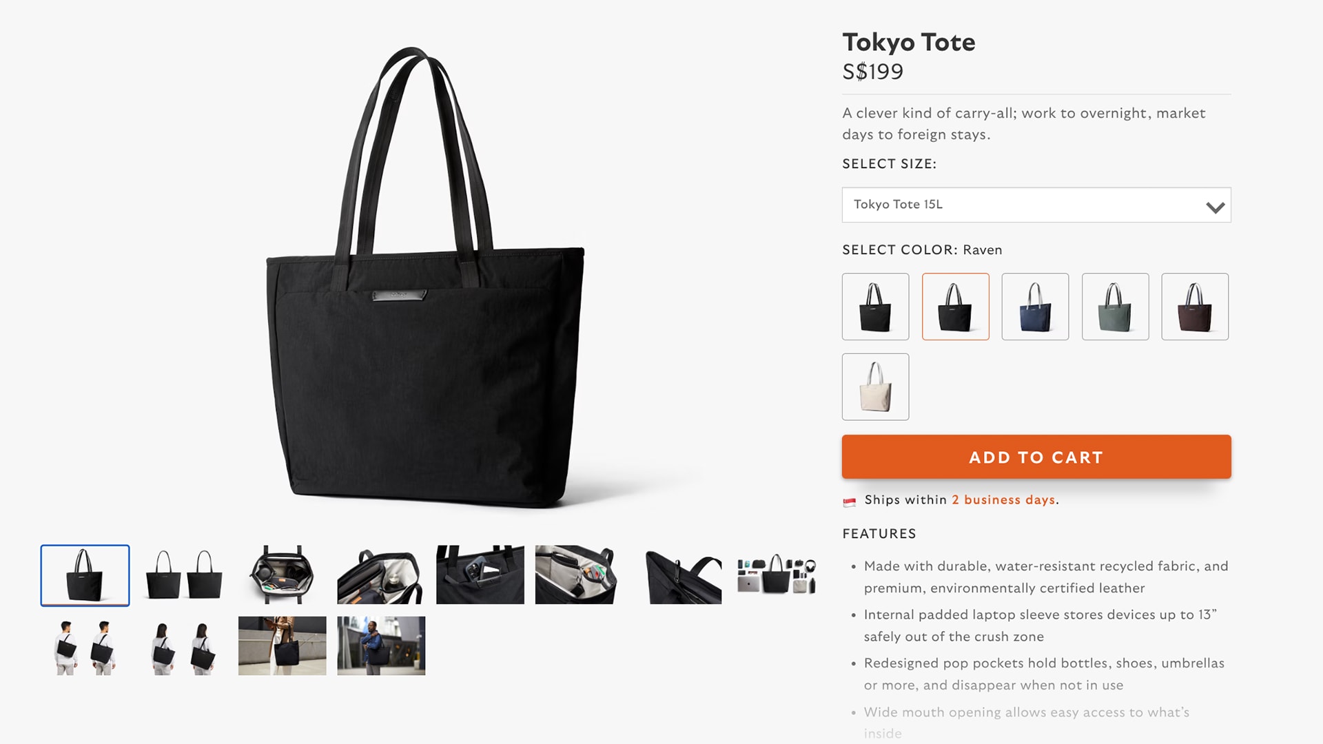 We Found An Affordable Dupe Of Bellroy's $200 Popular Work Tote Bag ...
