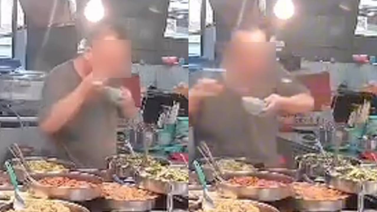 JB Caifan Stall Owner Caught Tasting Dishes... With The Same Spoon - 8days