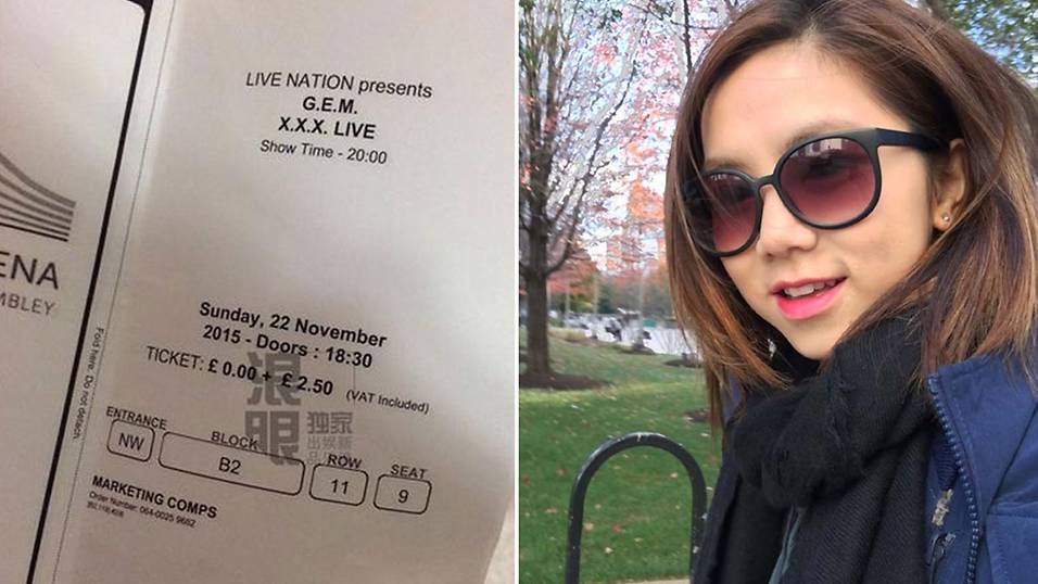 G.E.M. Tang denies she gave out her London concert tickets for free - 8days
