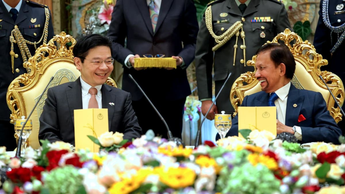 PM Wong thanks Brunei sultan for 40 years of diplomatic relations ...