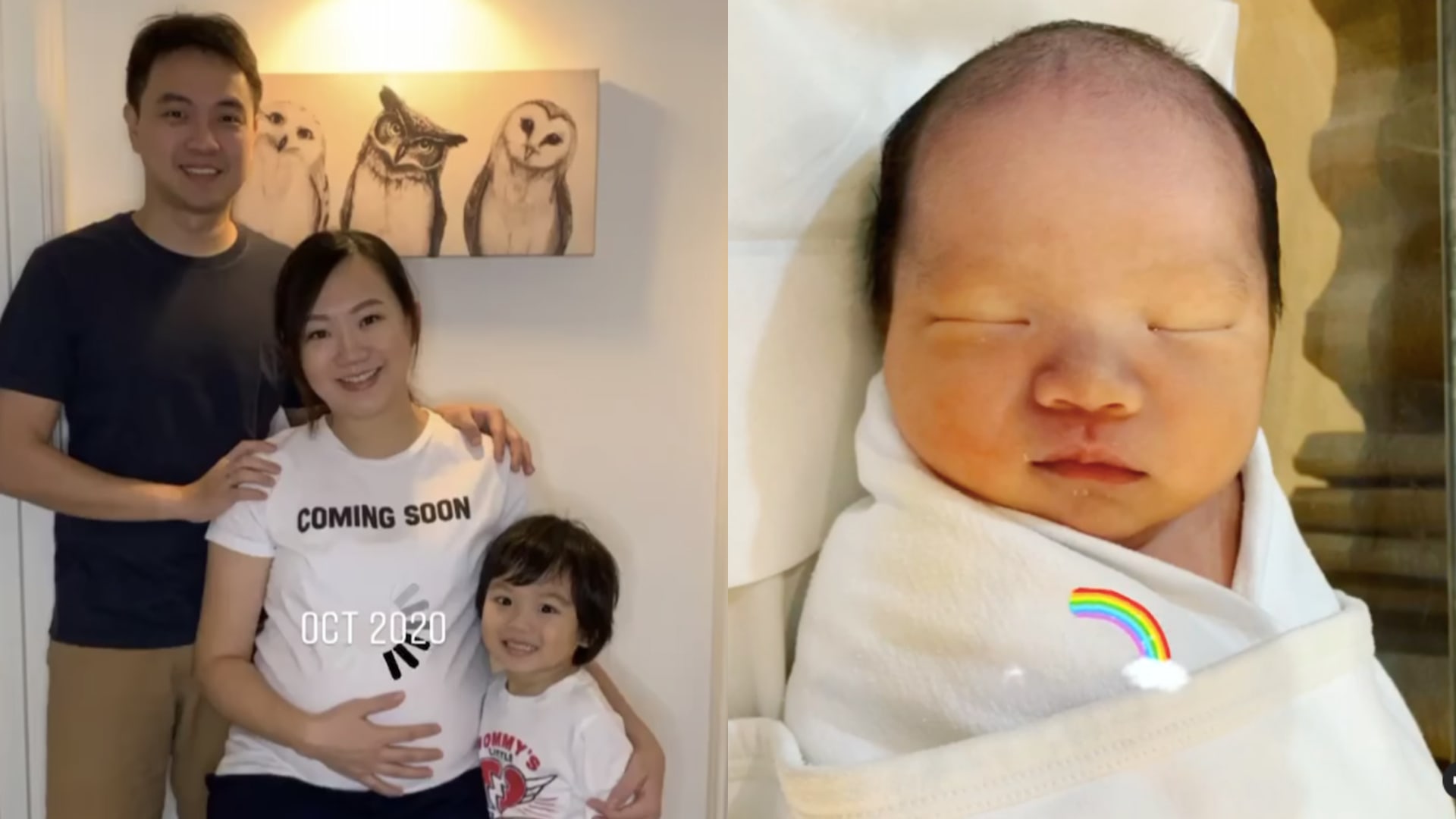 Lim Peifen Welcomes Second Son On Mid-Autumn Festival - 8days