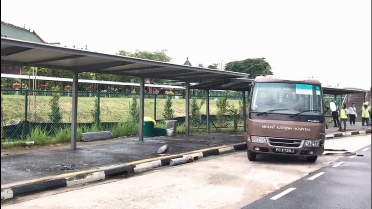 13 injured in Mt Alvernia shuttle bus crash - CNA
