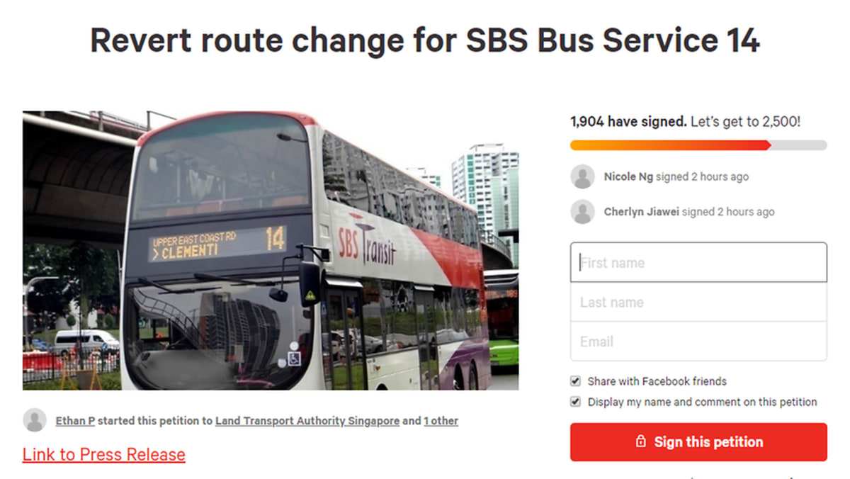 Petitioners voice concerns about bus route change that will skip school ...