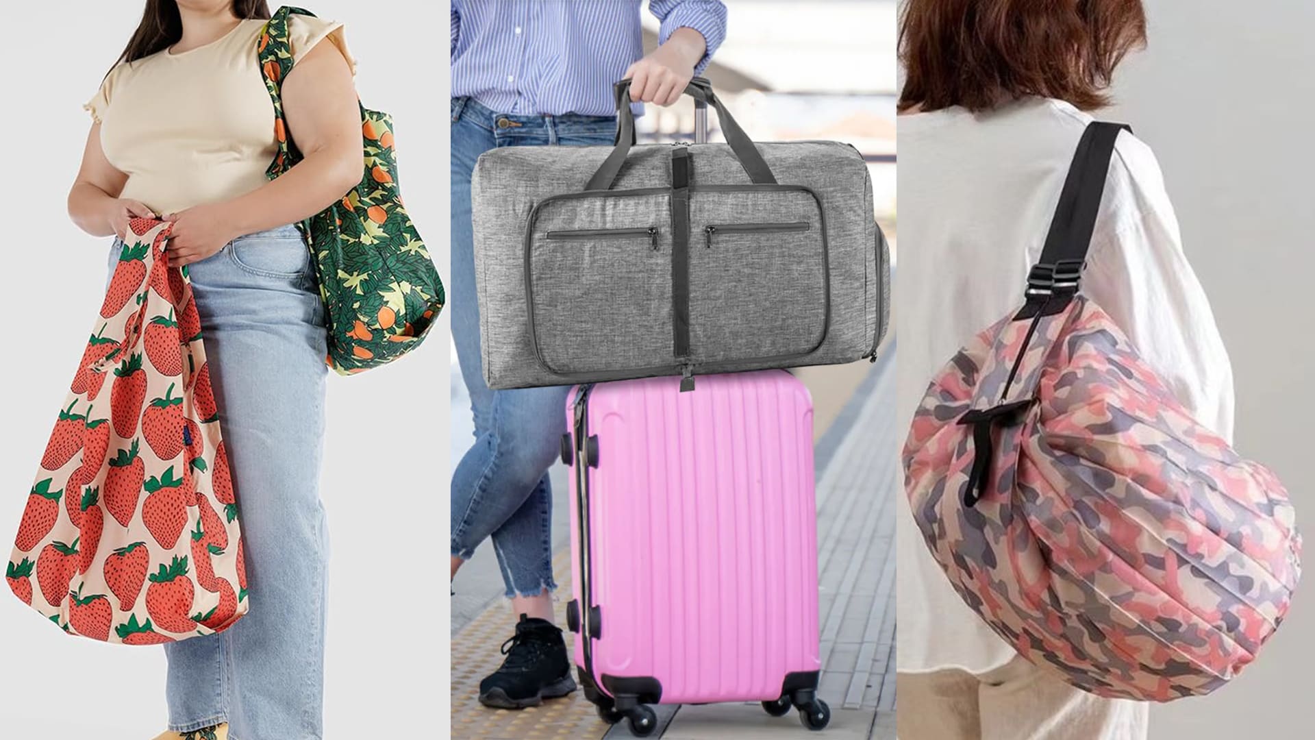 Shopped Too Much On Holiday? Get These Foldable Bags For Extra Carry-On ...