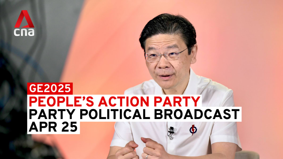 GE2025: People's Action Party - Party Political Broadcast, Apr 25 | Video - CNA