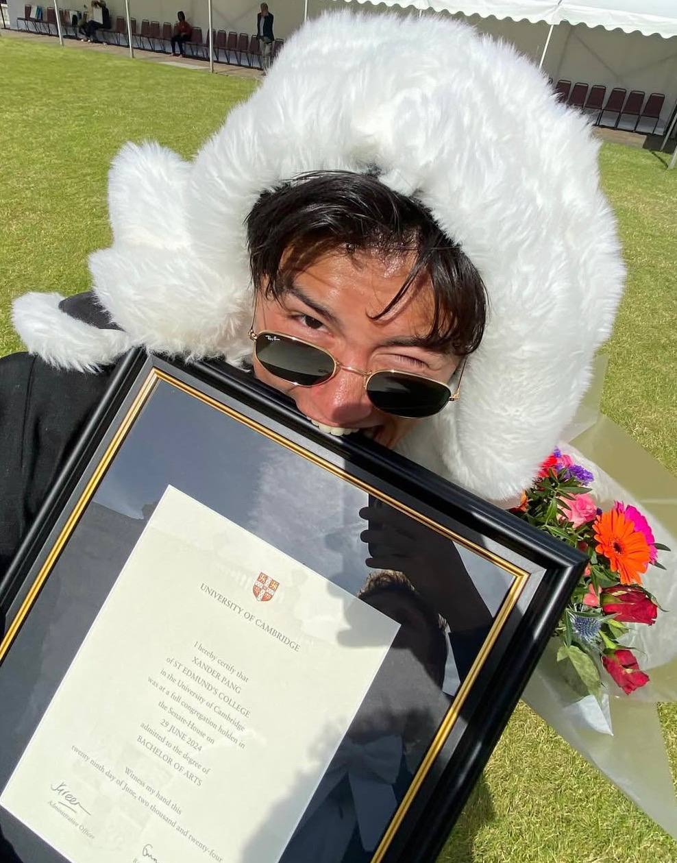 Cambridge Graduate Xander Pang Shares Dad Adrian Pang’s Love for Acting ...