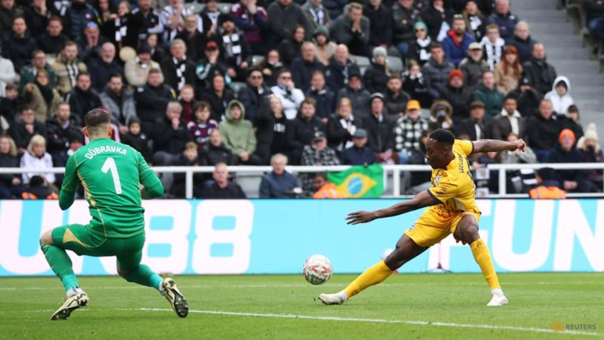 Welbeck extra-time winner sends Brighton into FA Cup quarters - CNA