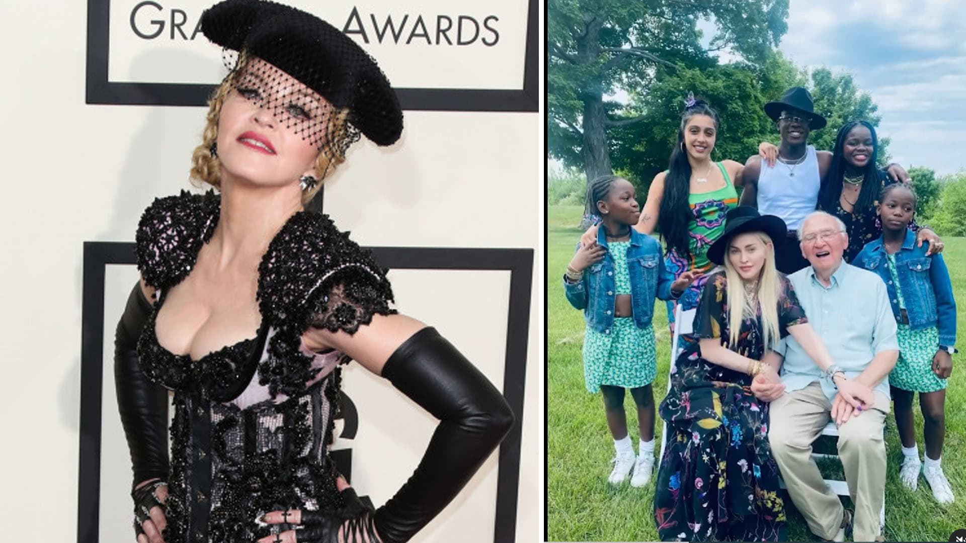 Madonna Shares Rare Footage Of Family To Celebrate Her Father's 90th ...