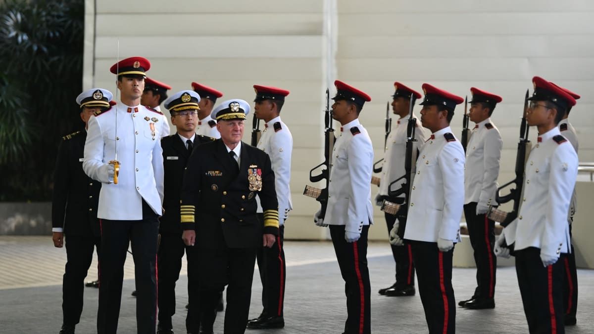 Presiden Halimah beri anugerah tentera kepada Ketua Operasi Tentera ...