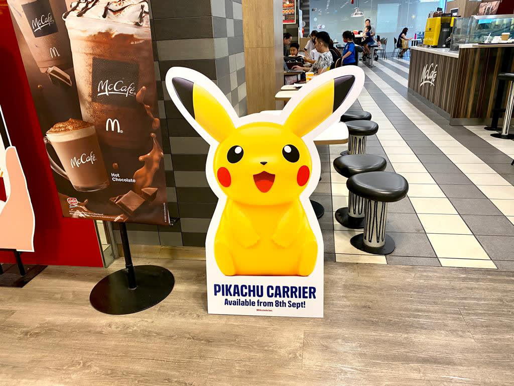 McDonald’s S’pore Launching Pokémon Pikachu Carrier - 8days