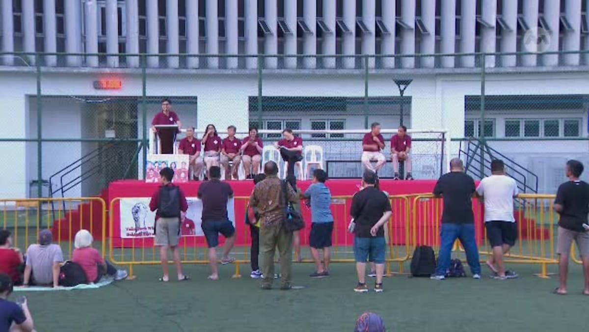GE2025: PAR rally for Jalan Besar GRC at Northlight School - CNA