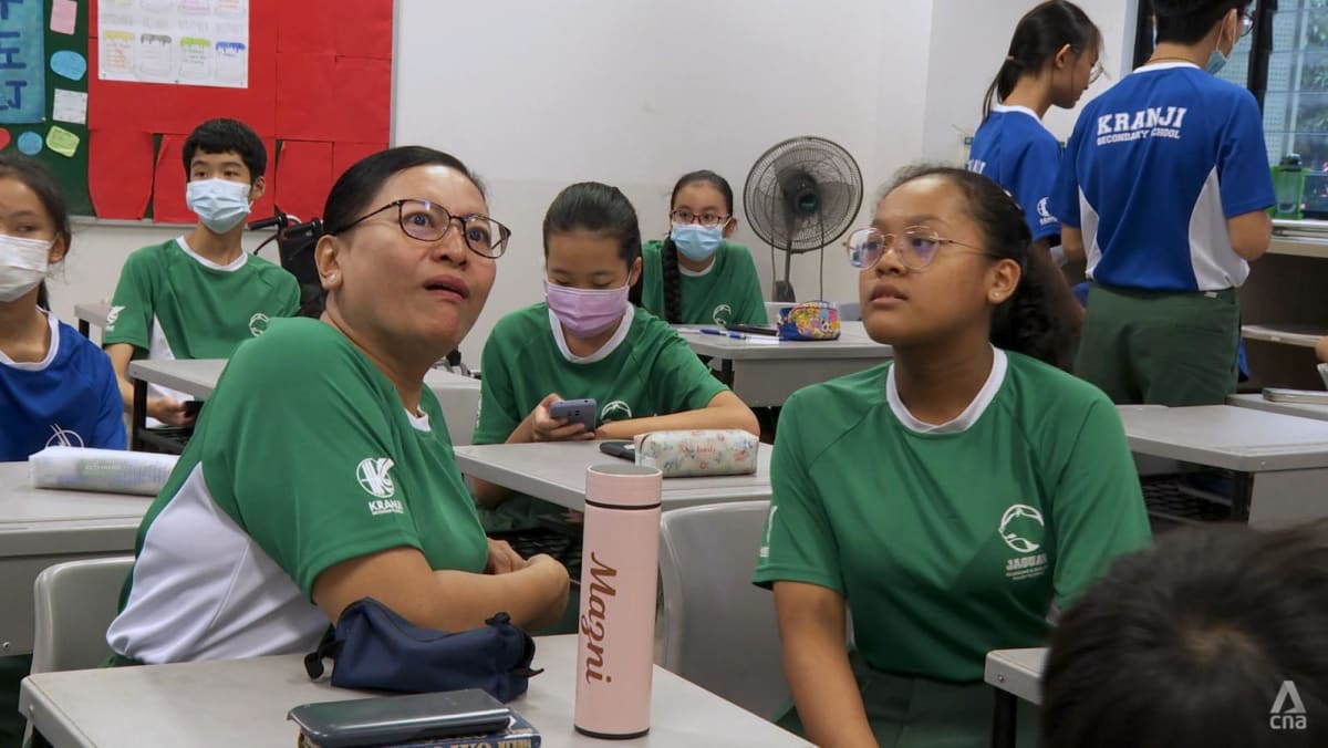 For 6 weeks, these parents joined their children in secondary school ...