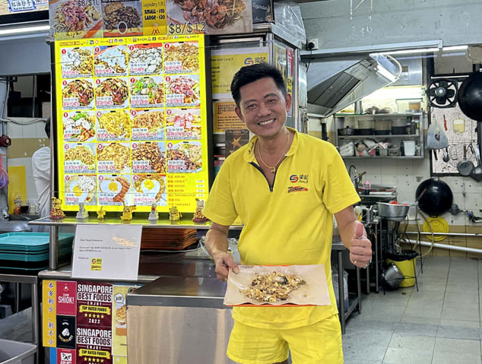 Hawker behind viral ‘humful’ char kway teow now sells oyster omelette ...