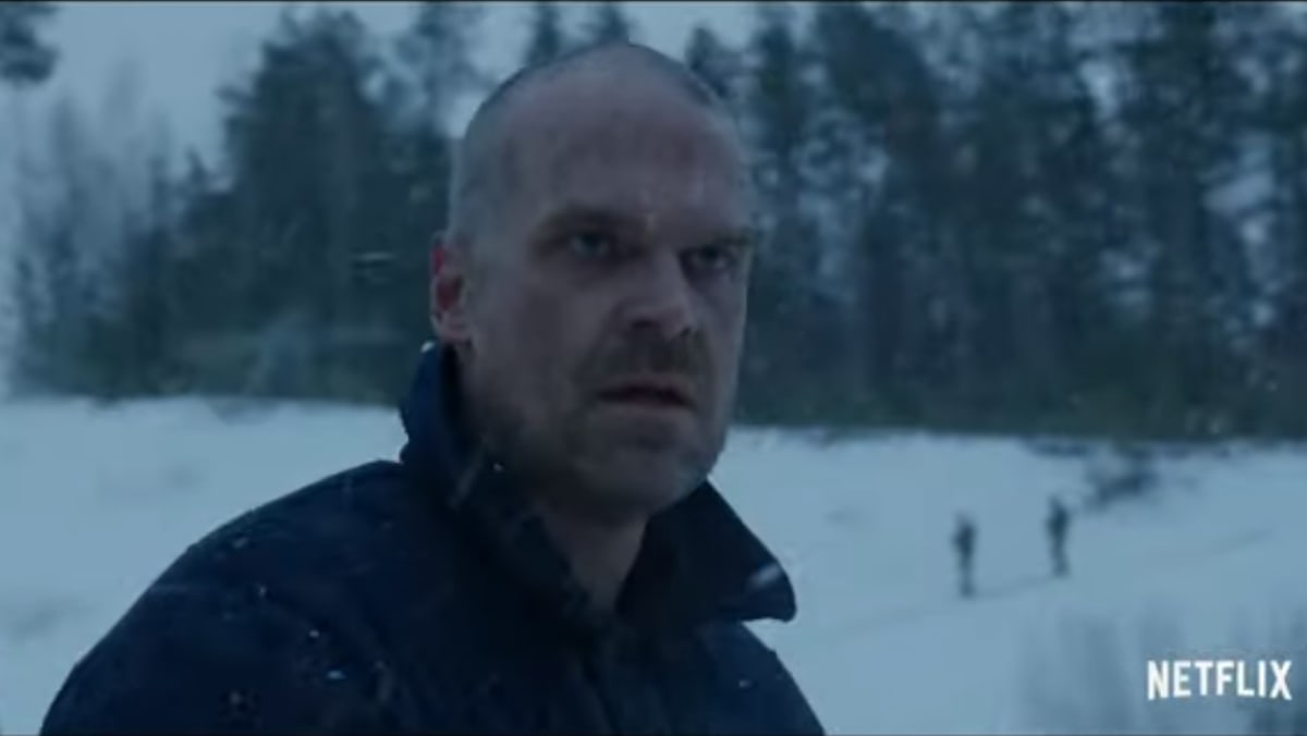 First Look: Hopper Is Very Much Alive In Stranger Things 4 - 8days