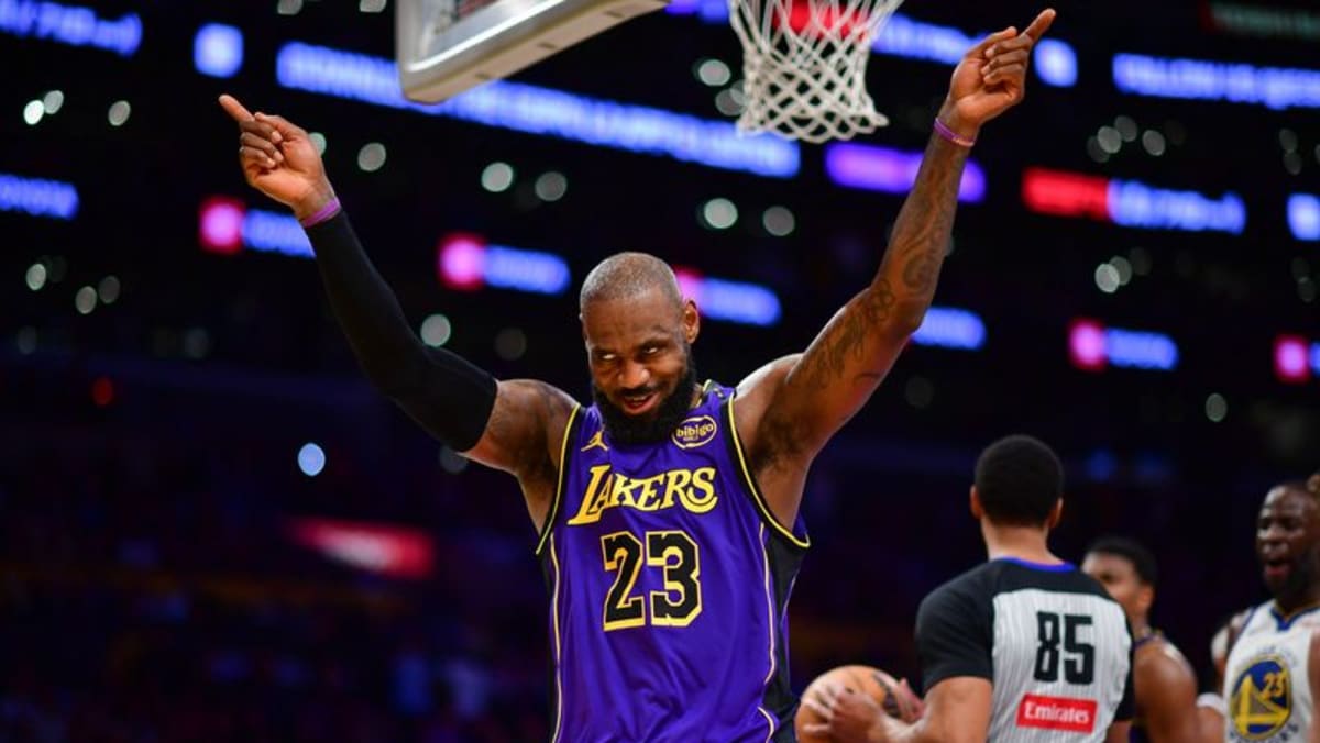 NBA roundup: LeBron James makes history in Lakers' win - CNA