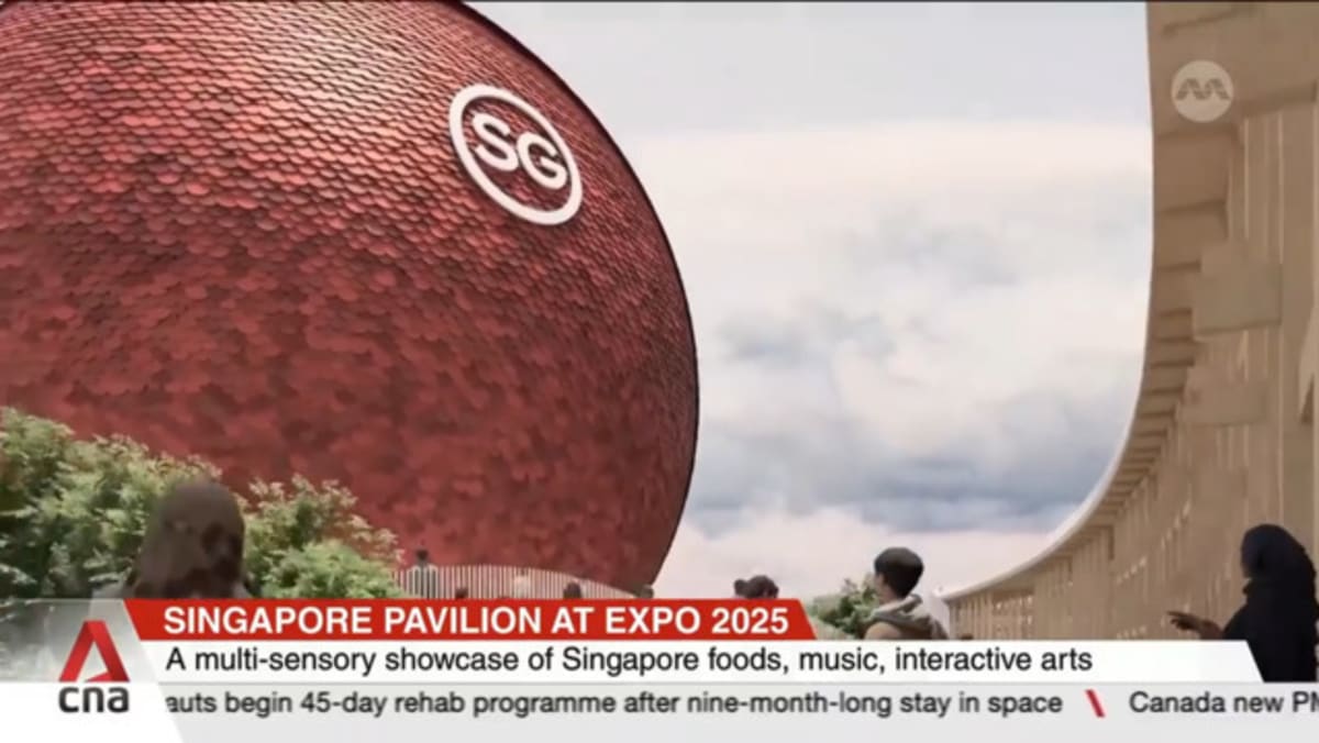 World Expo 2025: Singapore Pavilion housed in three-storey sphere clad ...