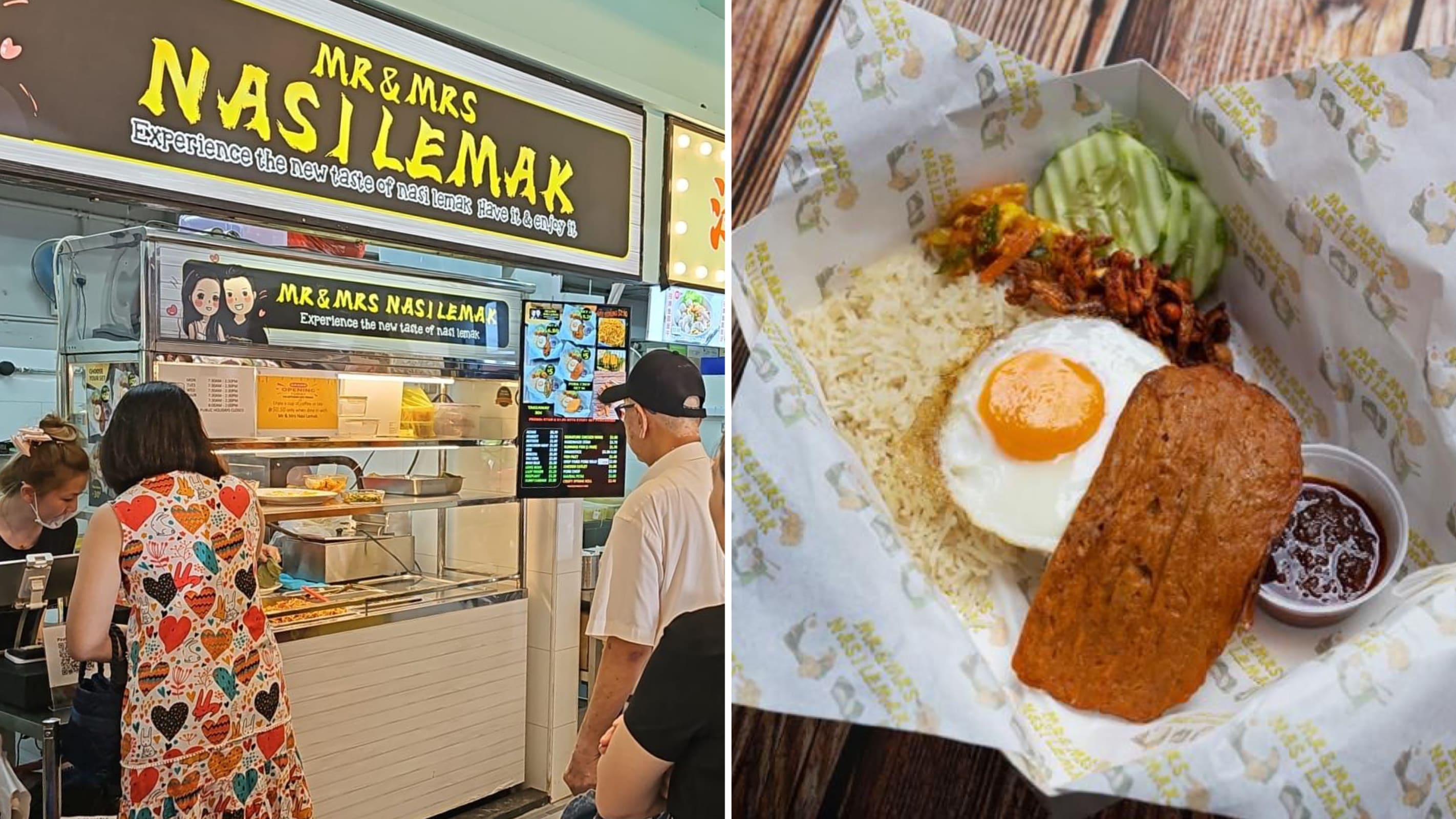 Popular Hawker Stall Mr & Mrs Nasi Lemak Relocates For 3rd Time To ...