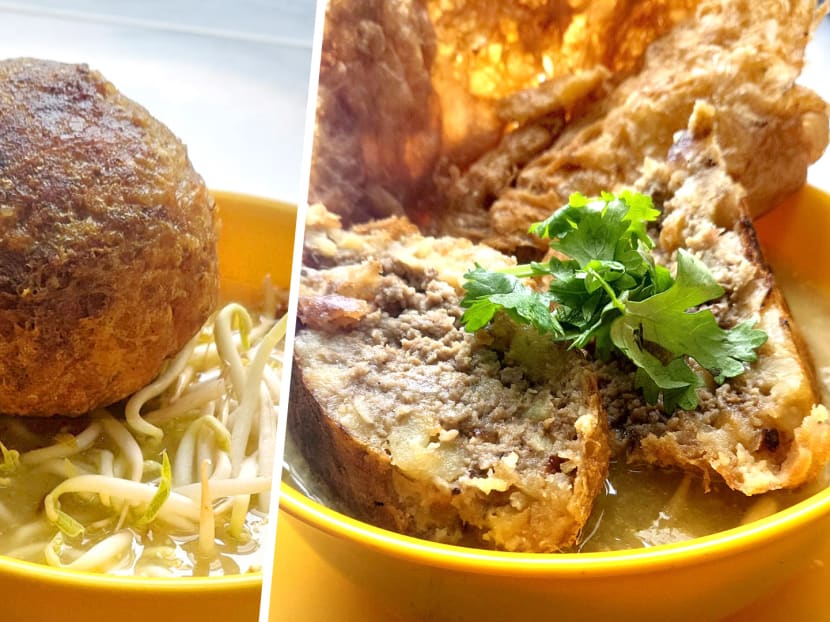 $8 giant begedil with minced beef and crispy deep-fried egg takes mee ...