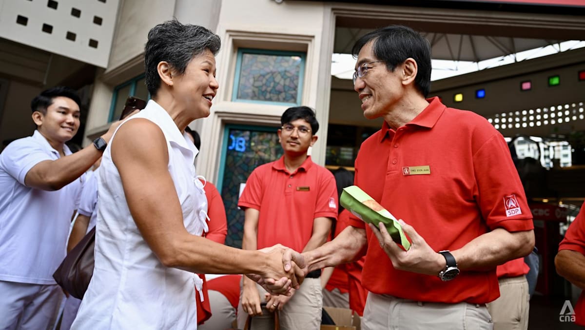 GE2025: PAP’s Poh Li San and SDP’s Chee Soon Juan vie for Sembawang ...