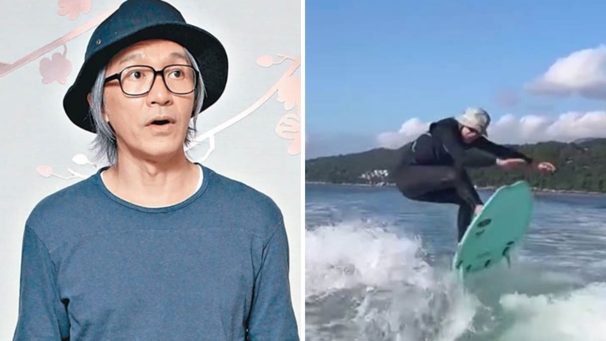 Stephen Chow, 60, Goes Wakesurfing; Impresses Everyone With His Skills ...