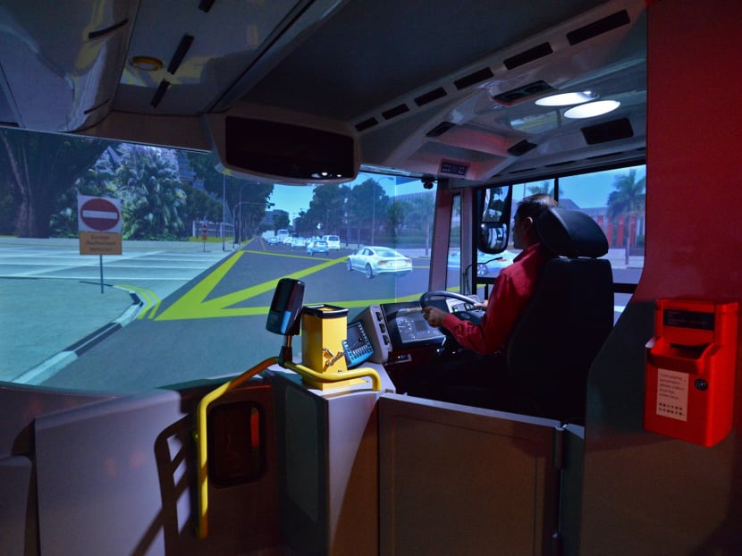 New SMRT training centre lets bus drivers learn via life-size ...