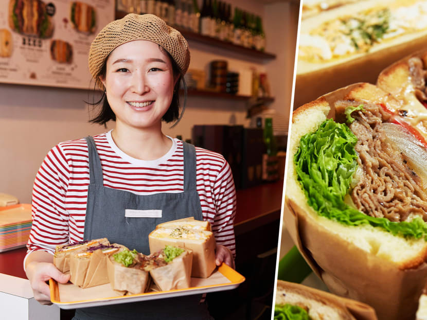 Cuppage Plaza shop run by cheerful Japanese lady sells sandos 4 hours ...