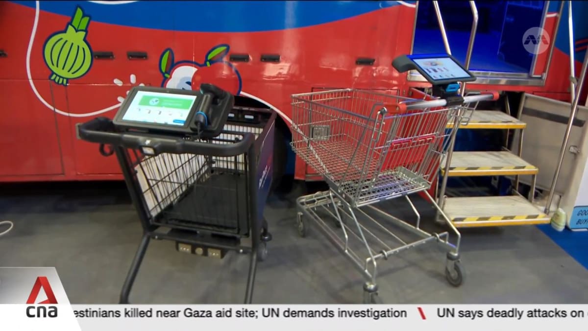 Smart supermarket trolleys among innovations on showcase at Asia ...
