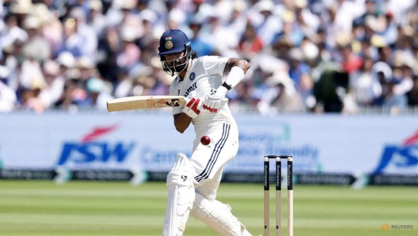 India equal England's first-innings score of 387 with test in balance - CNA