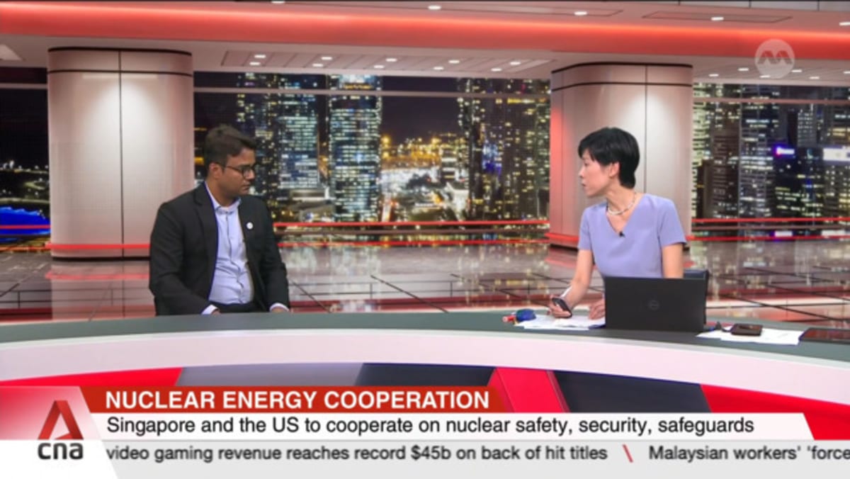 Rystad Energy's Somnath Kansabanik on US-Singapore civil nuclear cooperation agreement - CNA