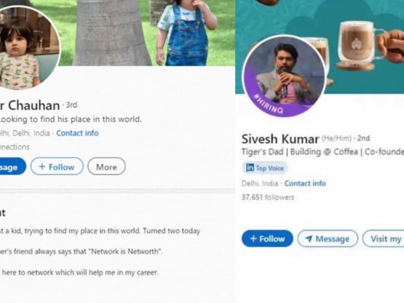 Indian entrepreneur creates LinkedIn profile for 2-year-old son so the ...