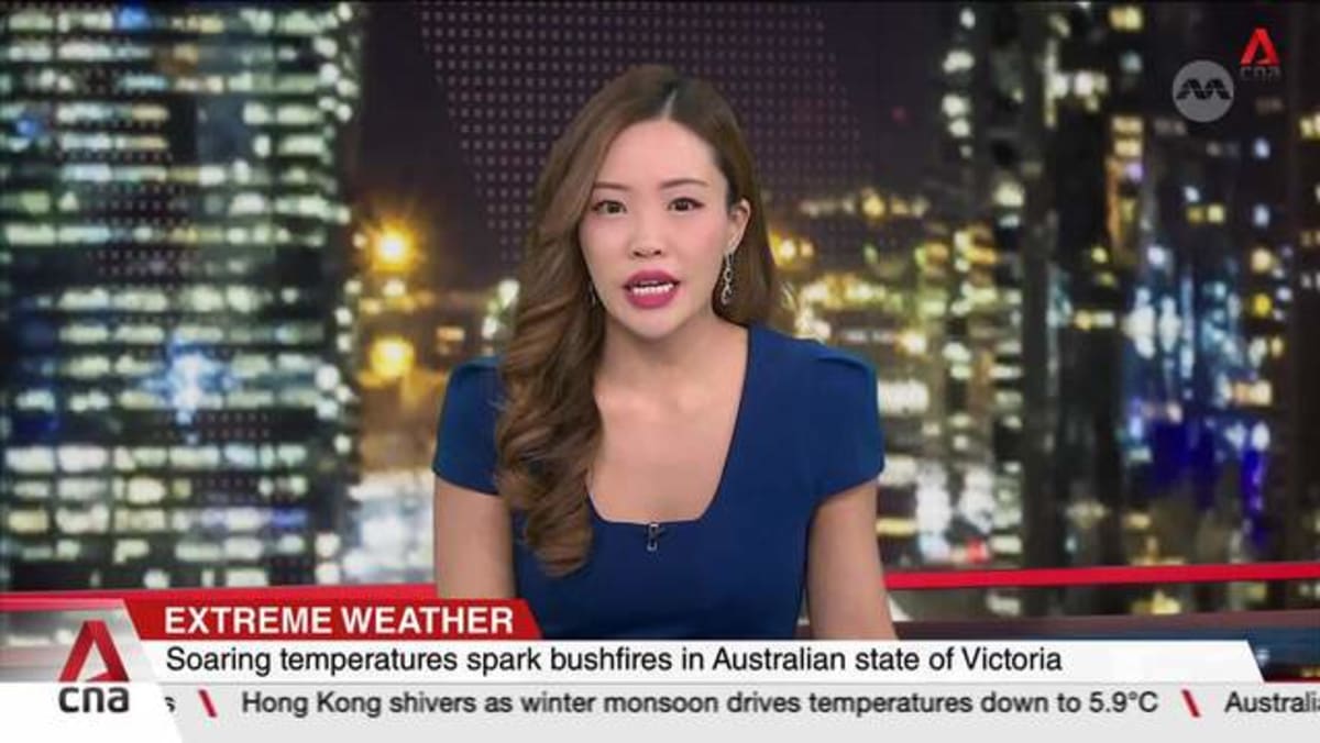 Soaring temperatures spark bushfires in Australian state of Victoria - CNA