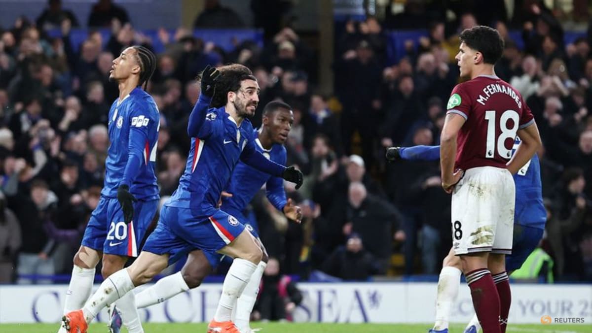 Substitutes step up as Chelsea snatch 3-2 comeback win over West Ham - CNA