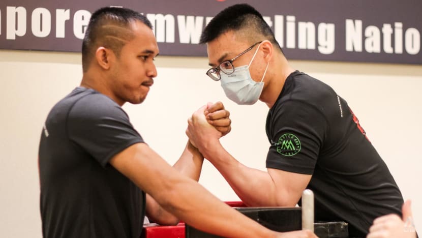 Flexing muscles to grow the sport: Singapore’s arm wrestlers face off ...