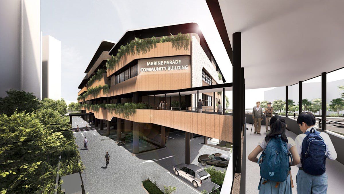 Fitness deck, 24-hour lounge: Revamped Marine Parade Community Building ...