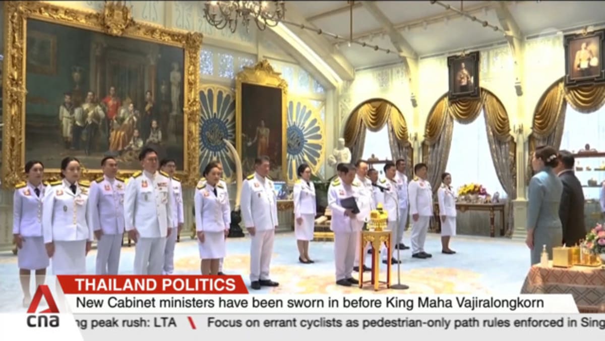 Thailand's new Cabinet sworn in - CNA