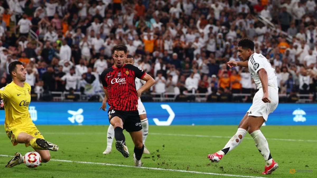 Real outclass Majorca to set up Clasico Super Cup final - CNA