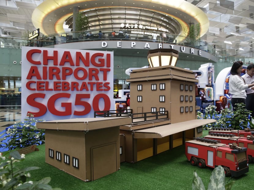 SG50 trail at Changi Airport features largest number of displays in its ...