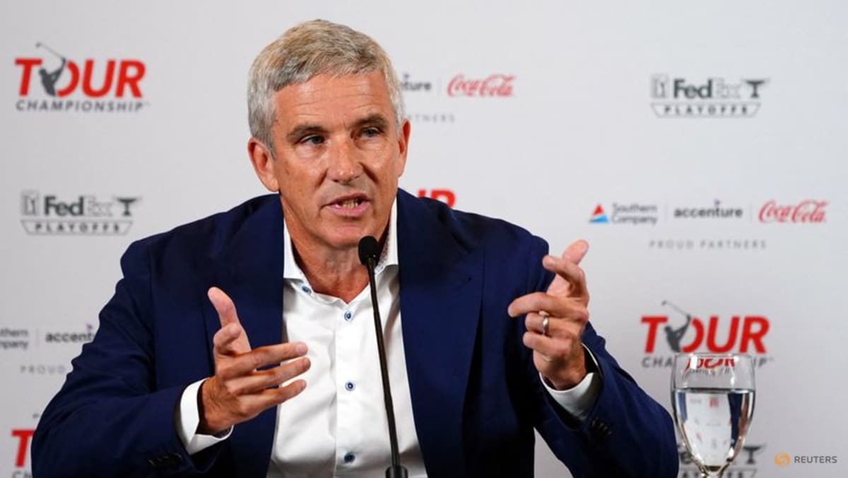 Monahan credits Trump with making progress in PGA, LIV talks - CNA