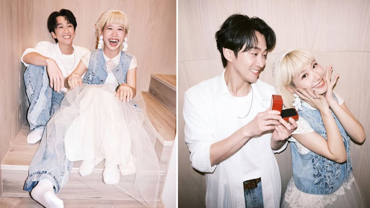 Taiwanese Hosts Lulu & Chen Han-dian Surprise Fans With Marriage Reveal - 8days