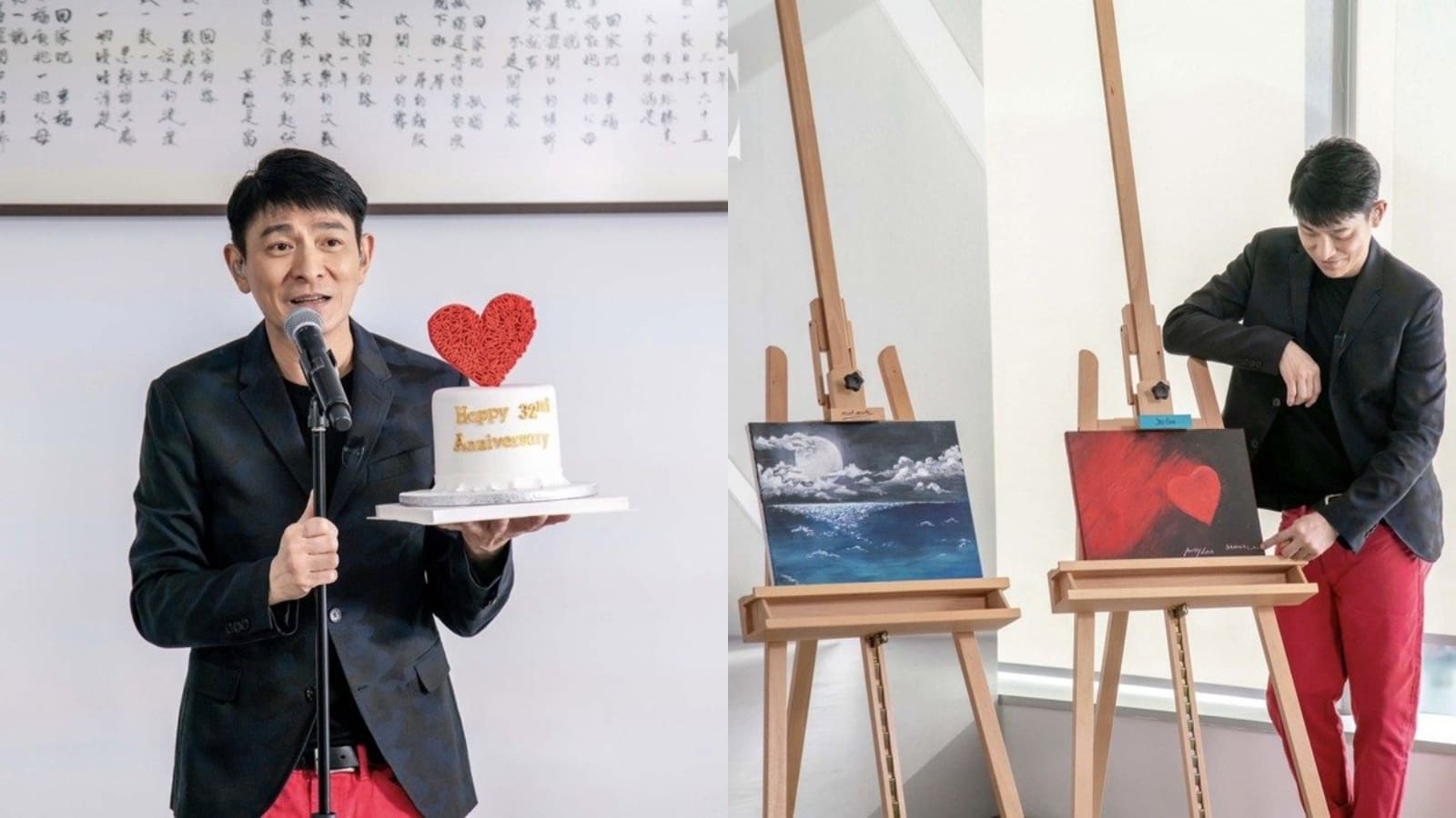 Andy Lau And His Daughter Have Been Taking Art Classes Together And ...