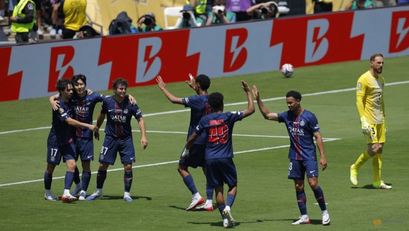 PSG thrash Atletico Madrid 4-0 to kick off Club World Cup campaign - CNA